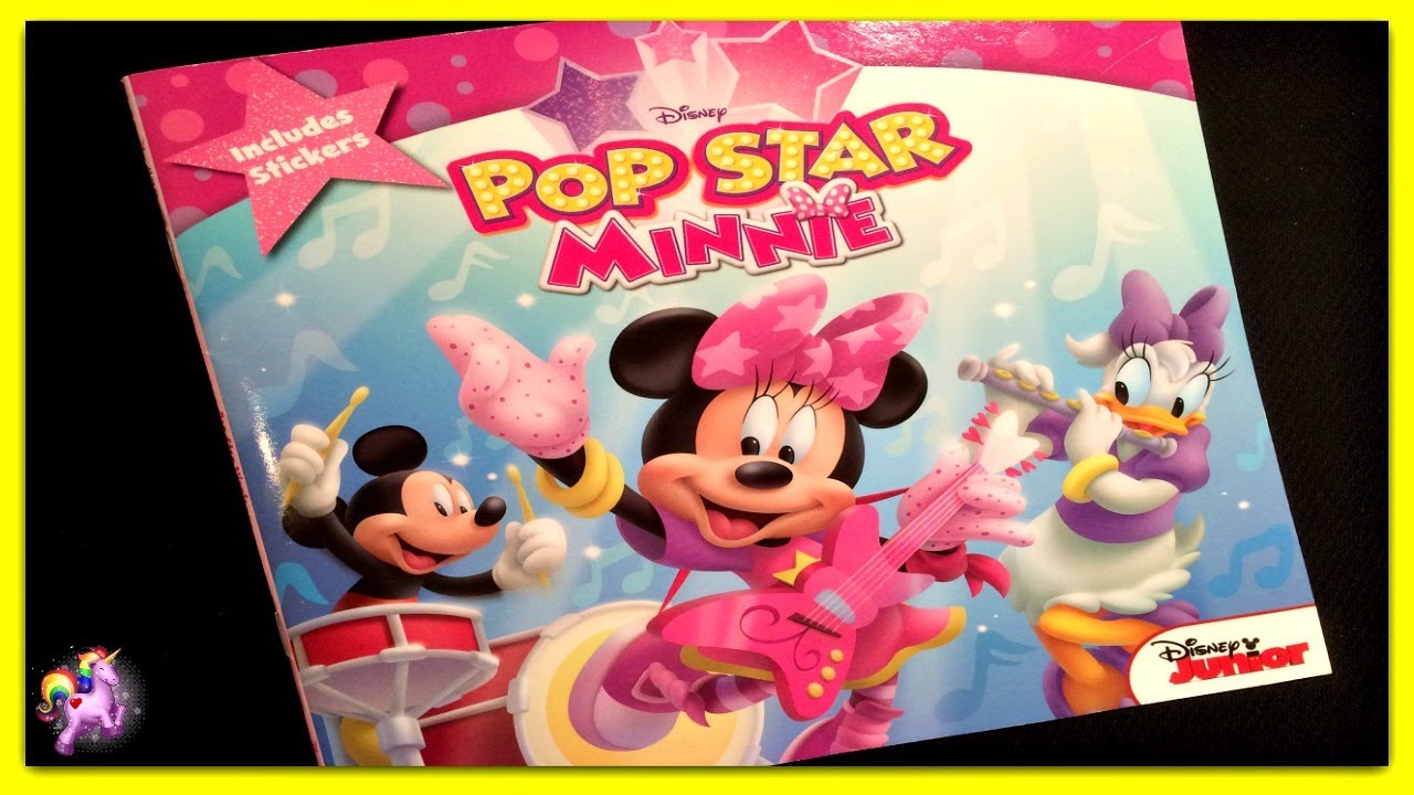 DISNEY MINNIE MOUSE "POP STAR MINNIE" - Read Aloud - Storybook for kids ...