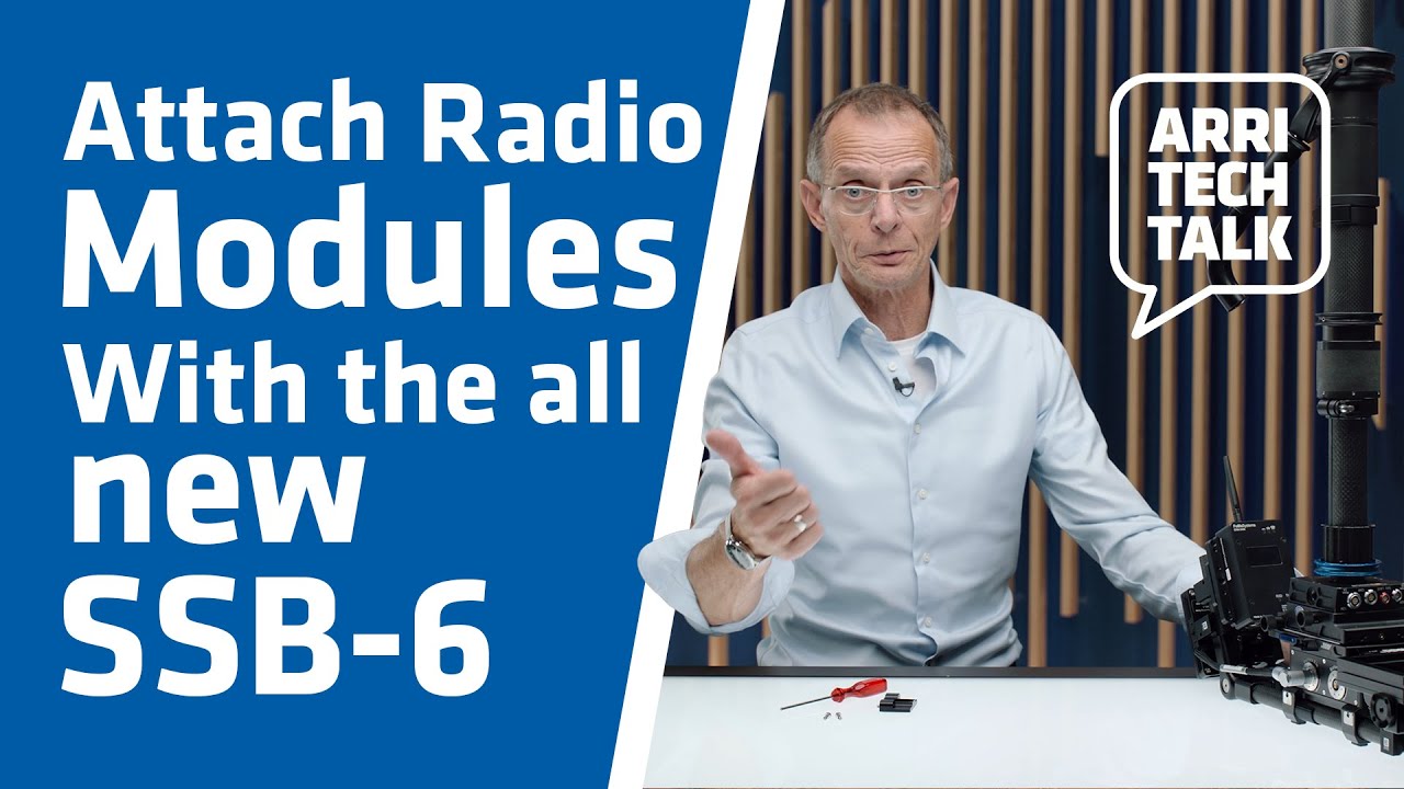 ARRI Tech Talk: Stabilizer System Bracket SSB-6 - YouTube