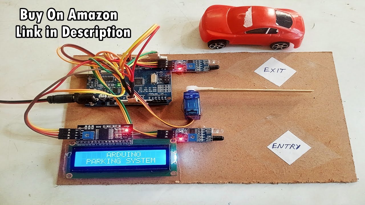 Smart parking system with arduino - YouTube