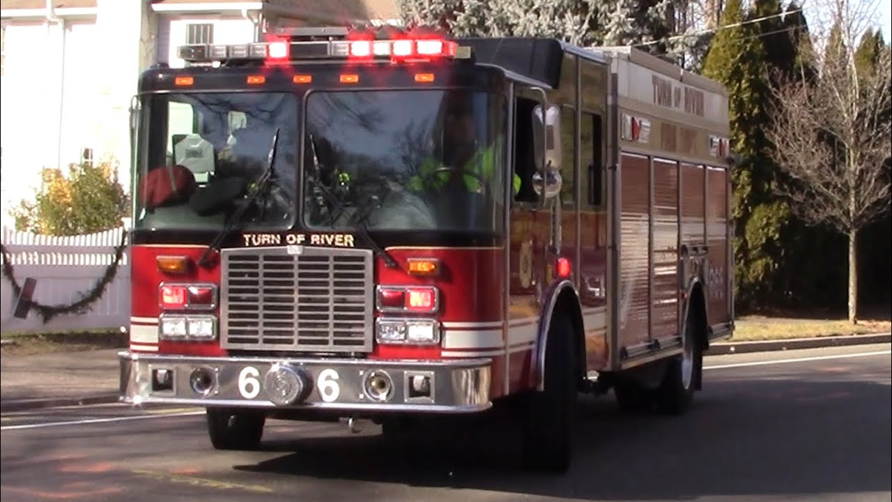 Stamford Fire Department Engine 9, Rescue 66, Truck 2, and Hazmat 1 ...