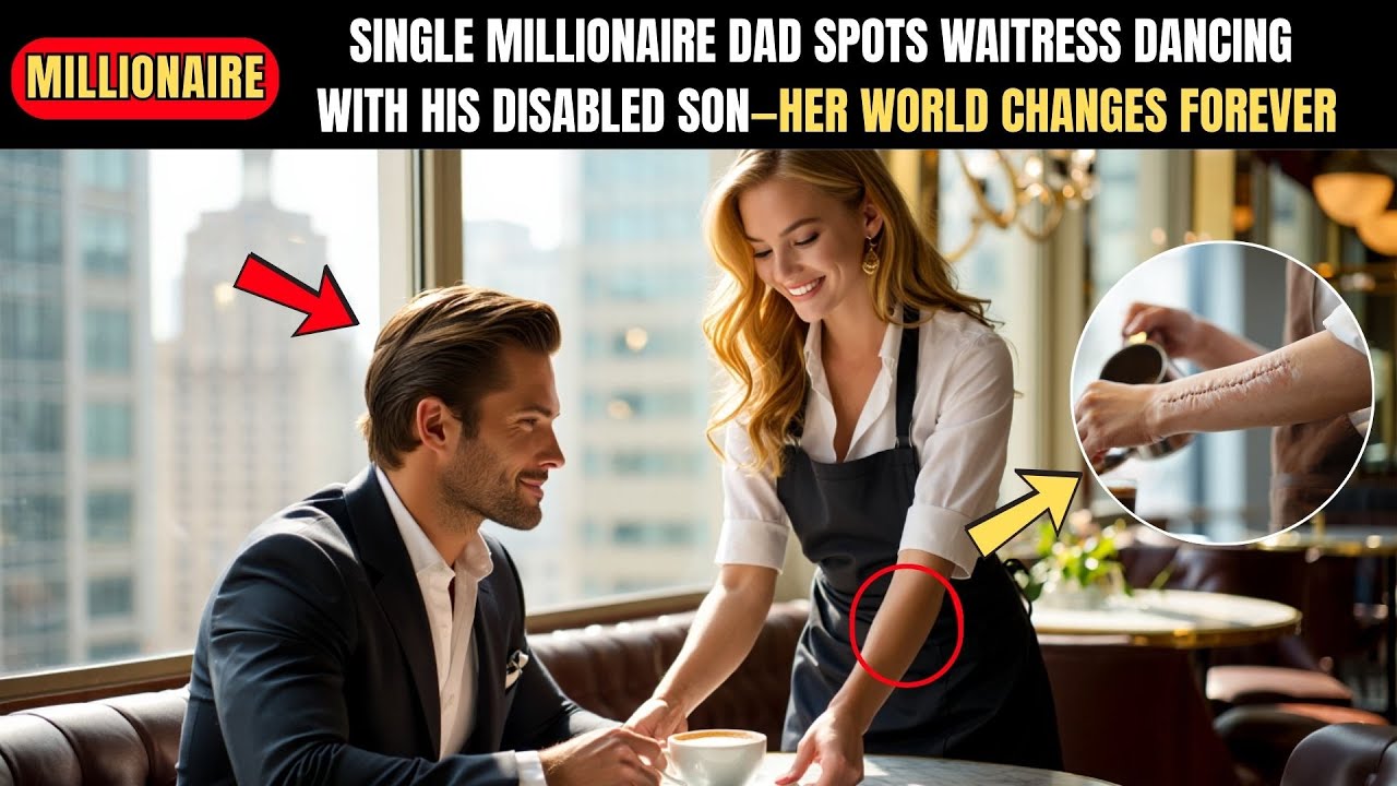Millionaire Stunned After Seeing Waitress with the Same Scar His Late ...