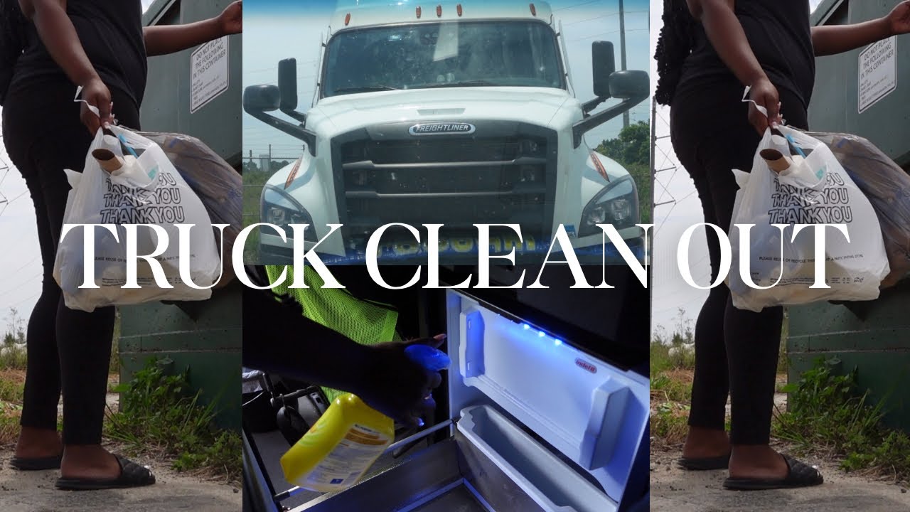 I Quit Trucking!? | Truck Clean Out | Female Truck Driver - YouTube