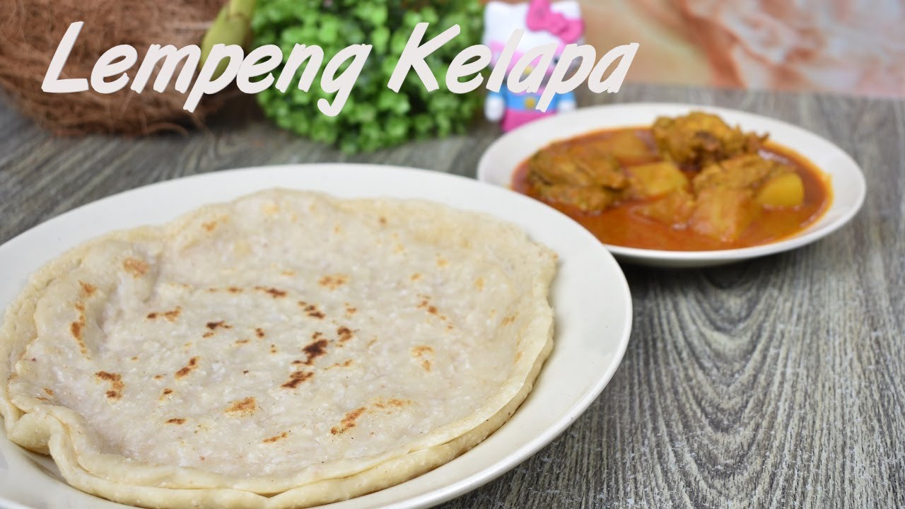 Cara Buat Lempeng Kelapa | Peknga Kuih Tradisional - YouTube