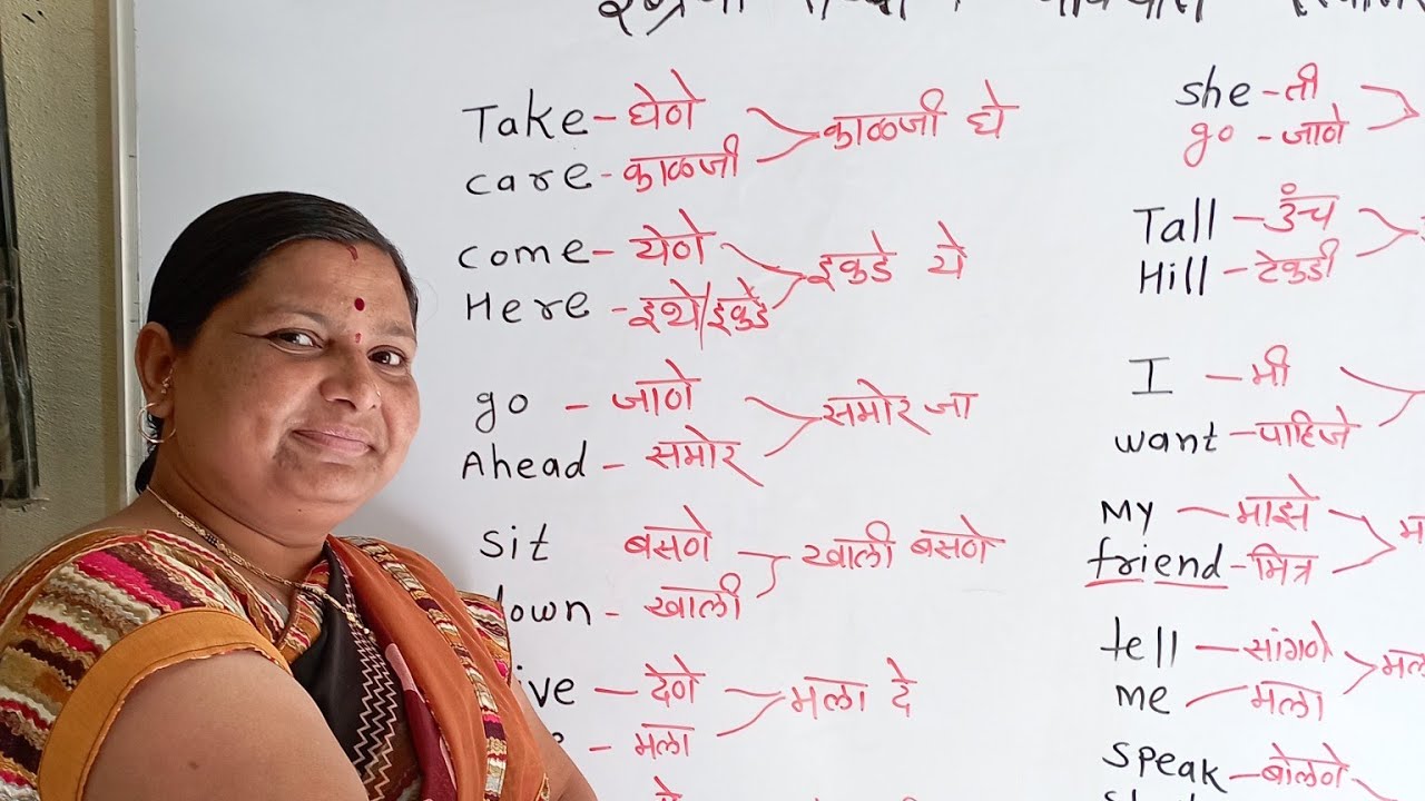 English words transfer to sentence - YouTube