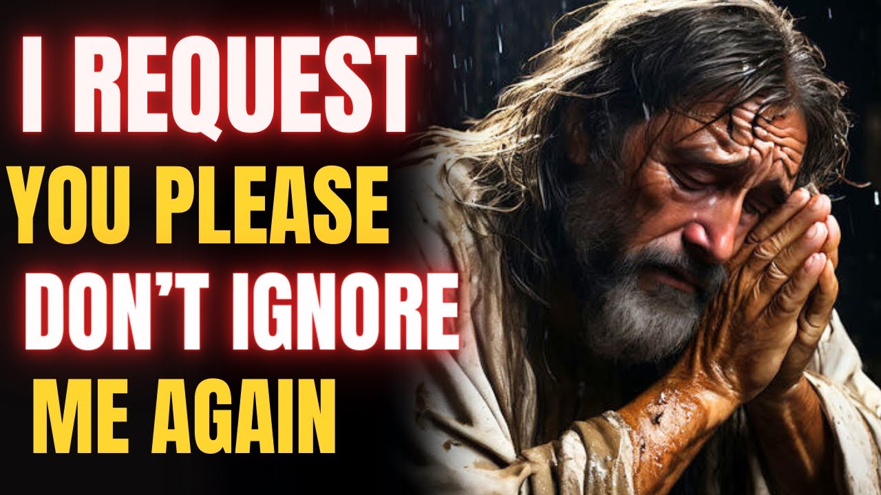 I request you please don't ignore | God Message Today | God Message Now ...