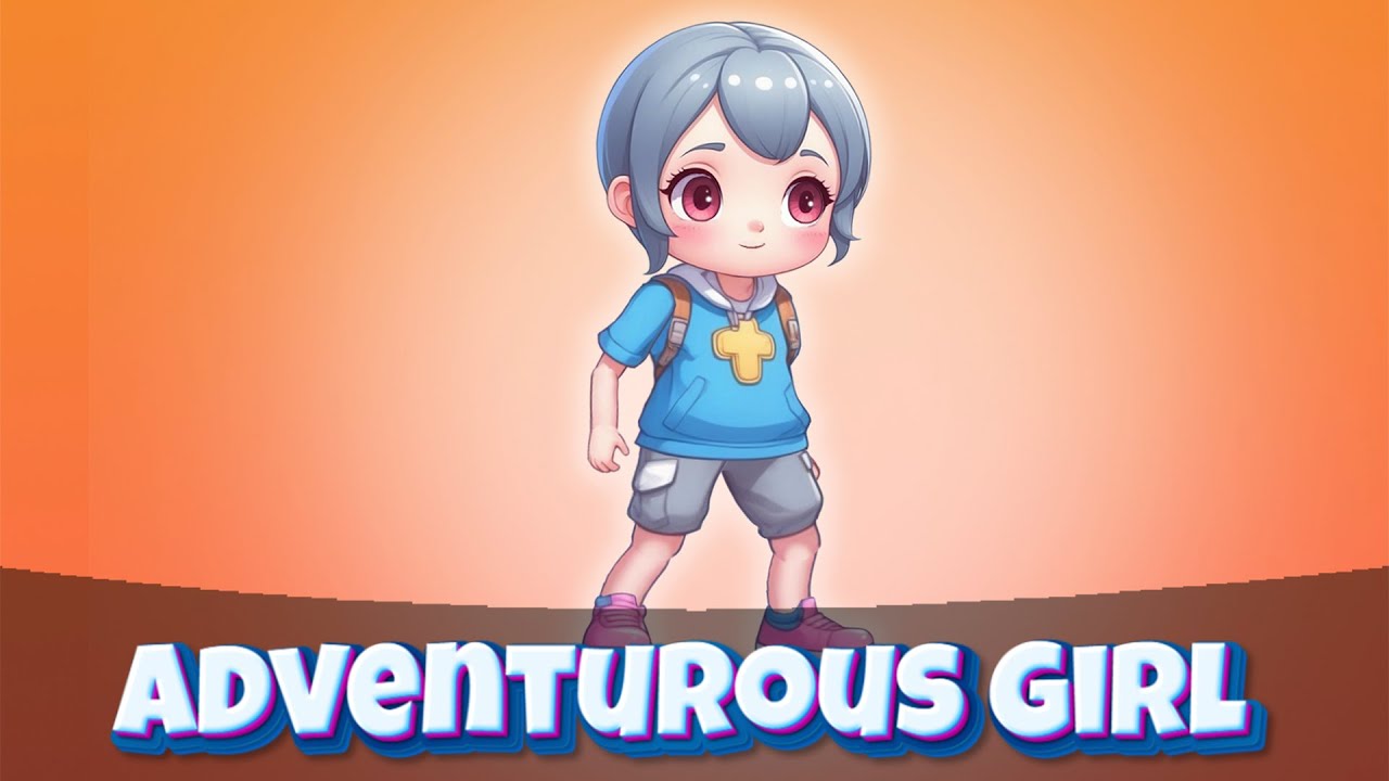 Adventurous Girl - 2D Animated Character || #2dcharacteranimation ...