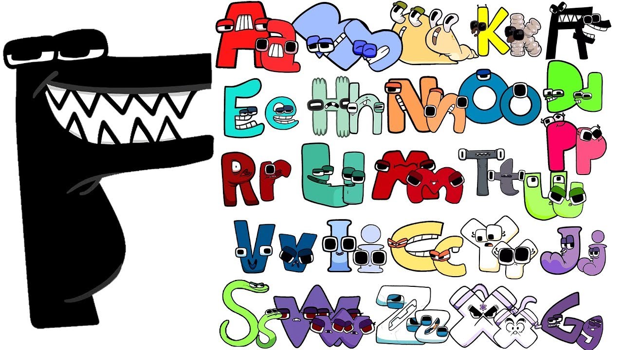 Alphabet Lore But Everyone ( Full Version ) - YouTube