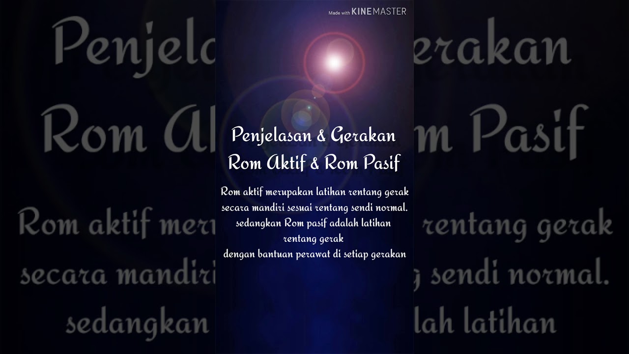 Penjelasan ROM Aktif & ROM Pasif - YouTube