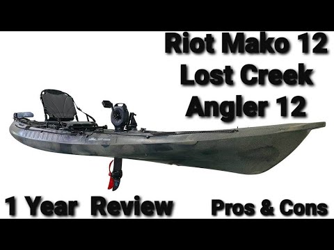 1 Year Review. Riot Mako 12 / Lost Creek Angler 12. Pros & Cons. - YouTube