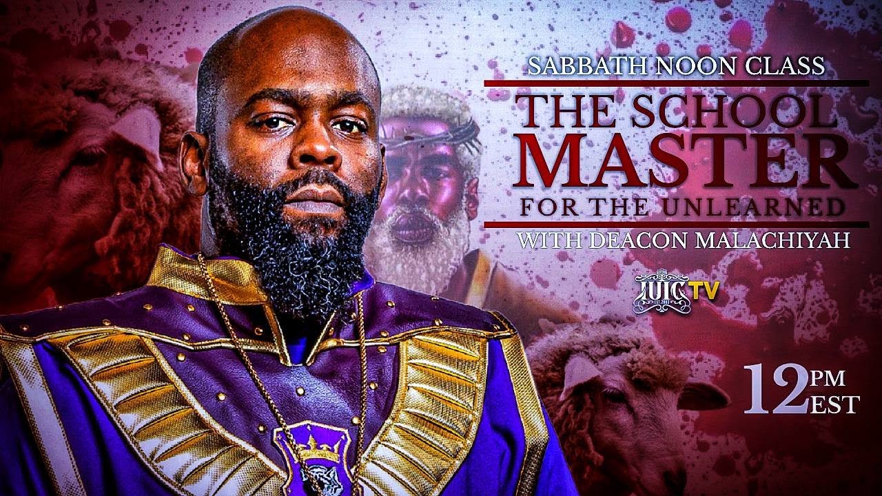 #IUIC | SABBATH NOON CLASS: Understanding The Schoolmaster - YouTube