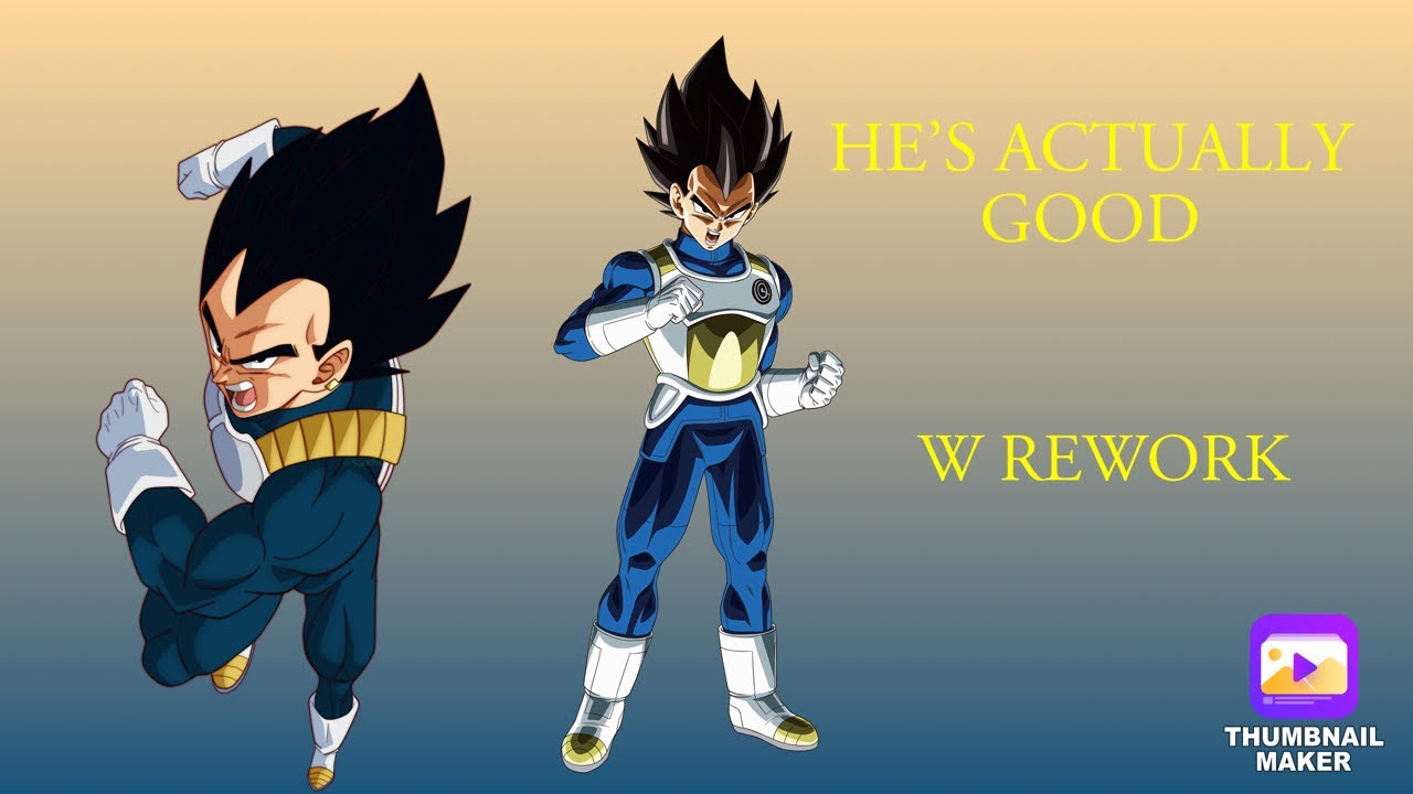 VEGETA(REWORK) 100-0 COMBO!!! - YouTube