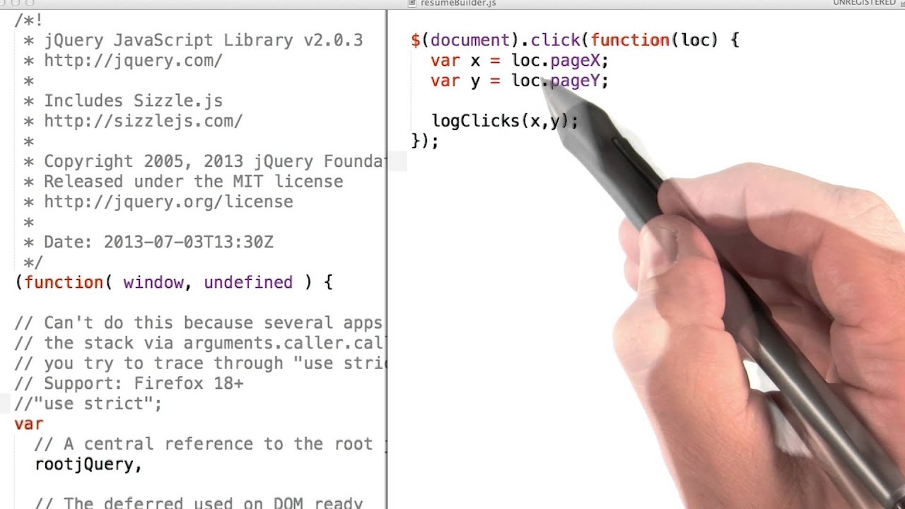 Collecting Click Locations Solution - JavaScript Basics - YouTube