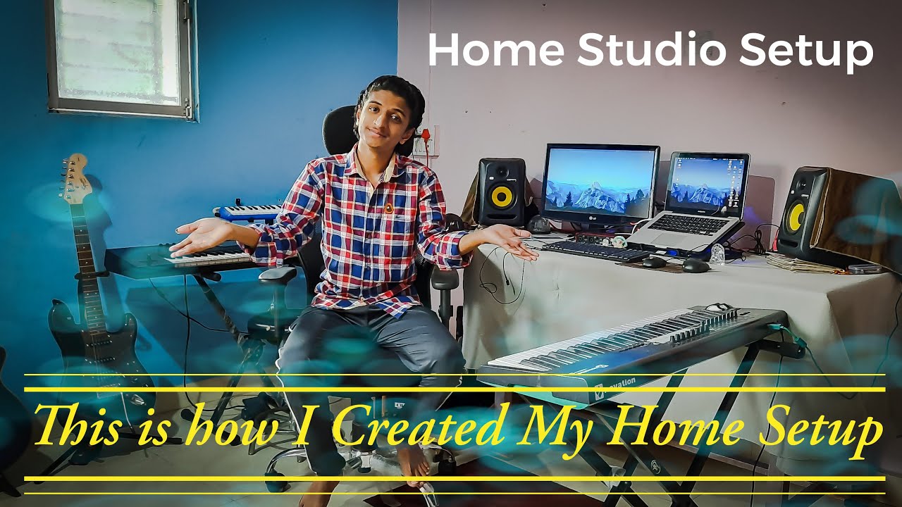 #homestudio,#studiosetup,#studiosetup2020 | THIS IS HOW I CREATED MY ...