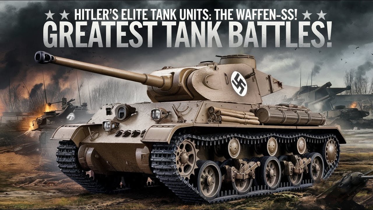 ⚔️ Hitler's Elite Tank Units: The Waffen-SS! | Greatest Tank Battles ...