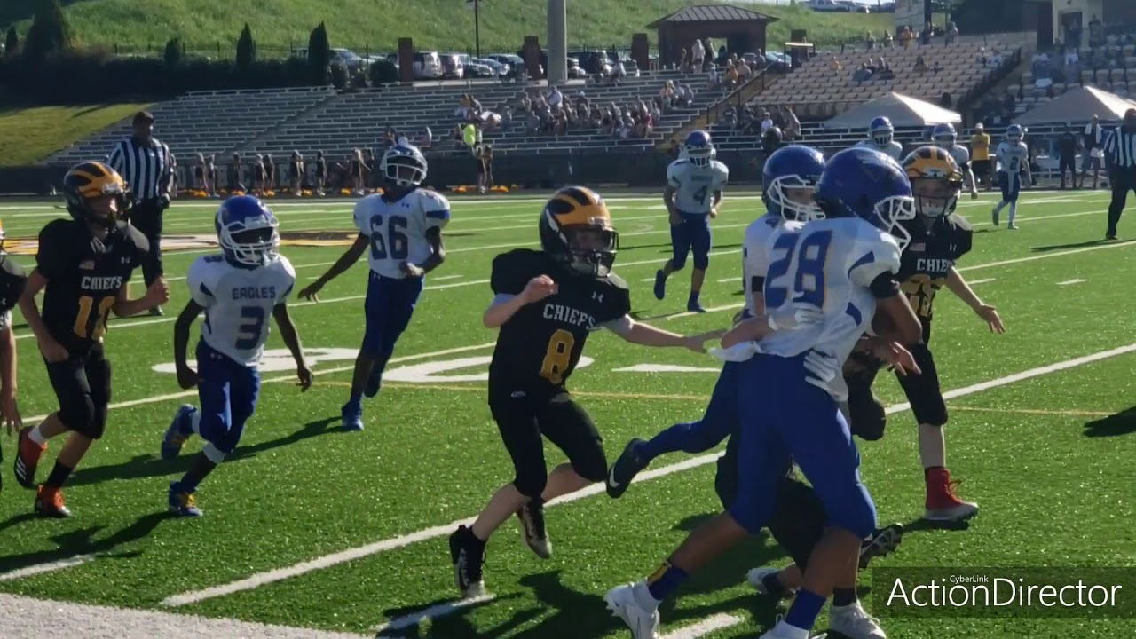 Brayden Rouse 6th Grade Etowah Eagles Highlights - YouTube