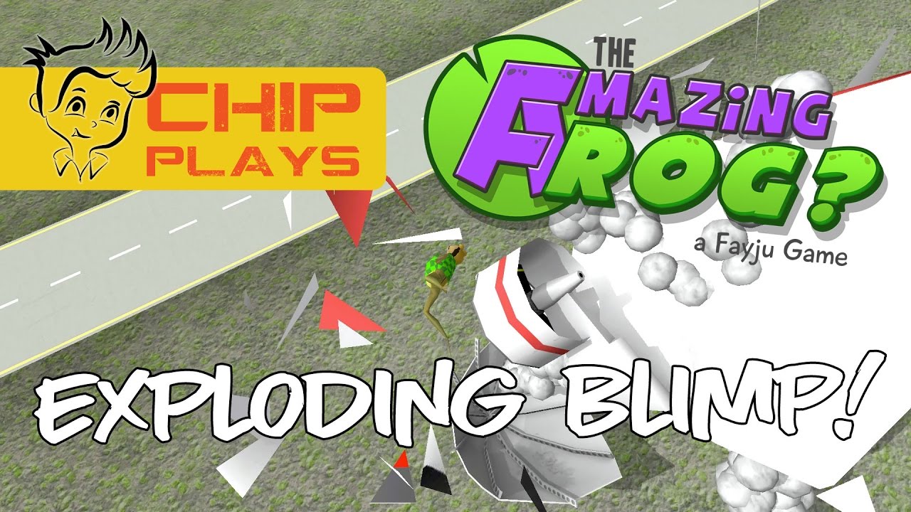 Amazing Frog - Exploding Blimp - YouTube