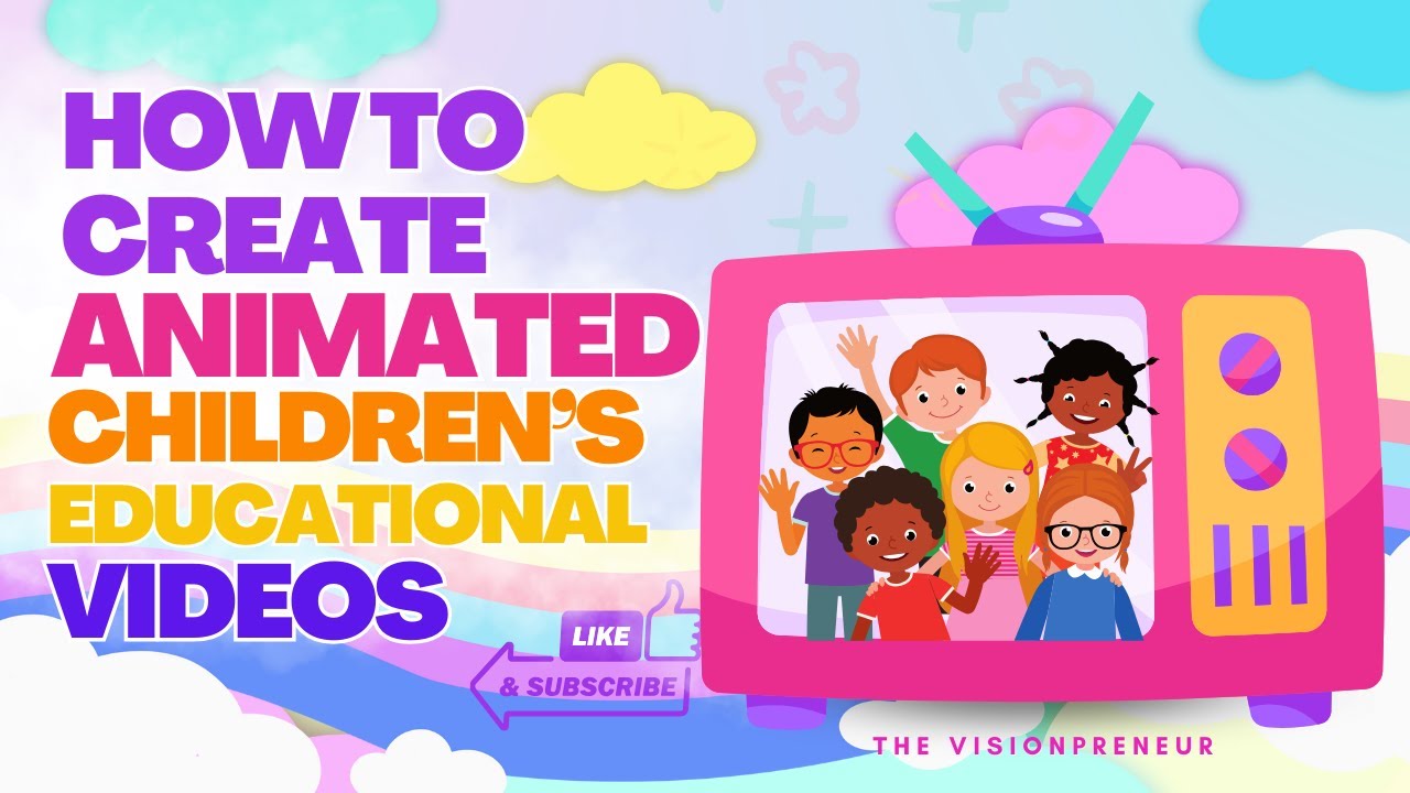 Create Fun and Educational Animated Videos for Kids – Canva Tutorial # ...