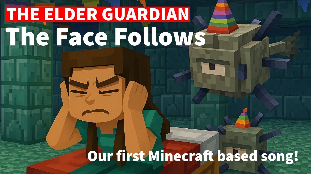 Minecraft - Elder Guardian - The Face Follows (Fast Paced Chiptune/Rap ...