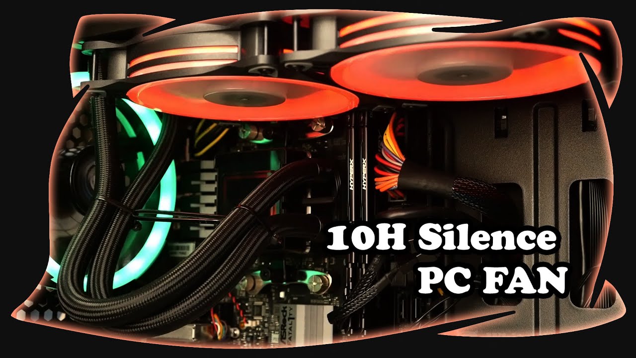 Relaxing Silence PC FAN Sounds for Sleeping [Black Screen after 1 hour ...