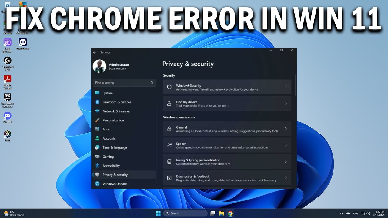 How To Fix Google Chrome Download Error Virus Scan Failed In Windows 11 ...
