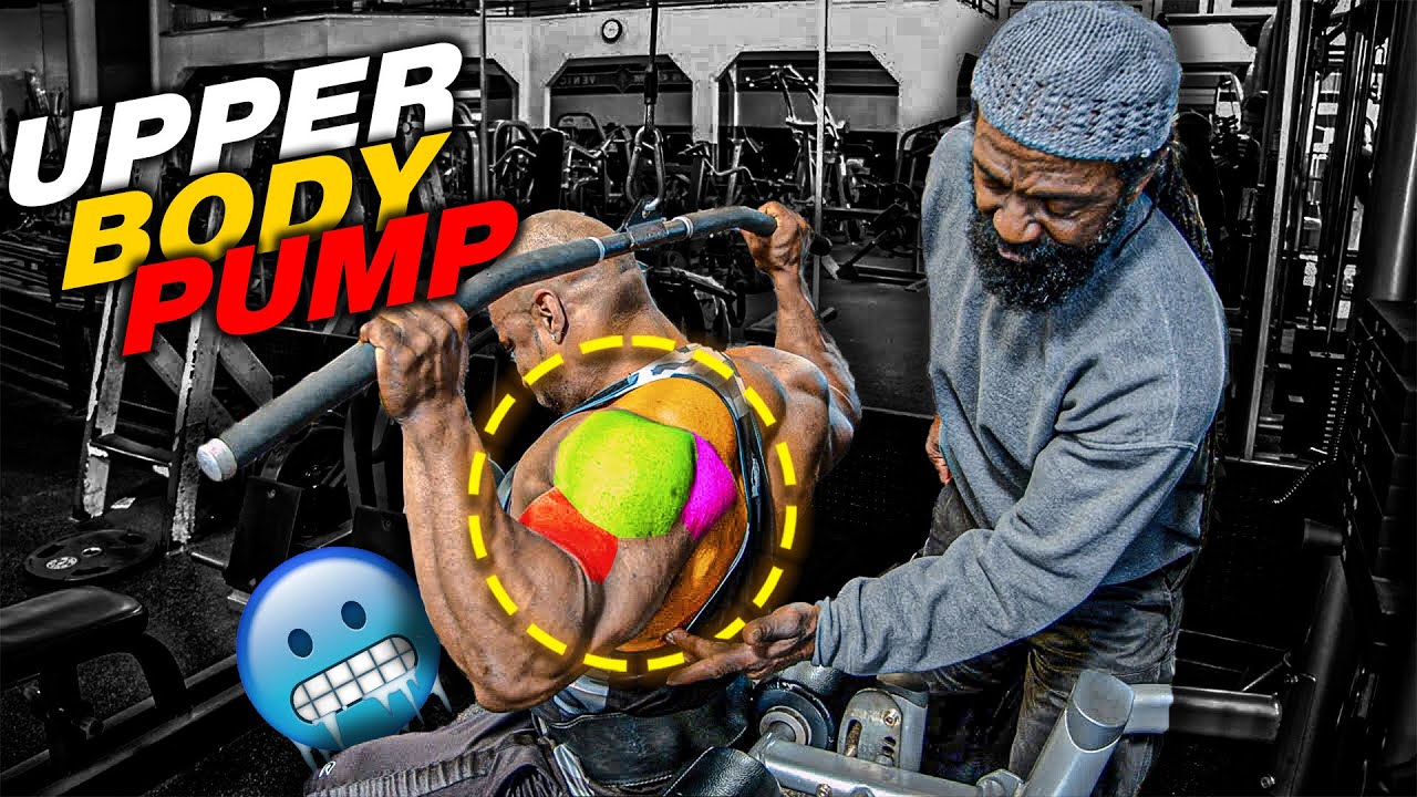 Charles Glass's MIND-BLOWING Upper Body Workout | BACK -DELTS - BICEPS ...