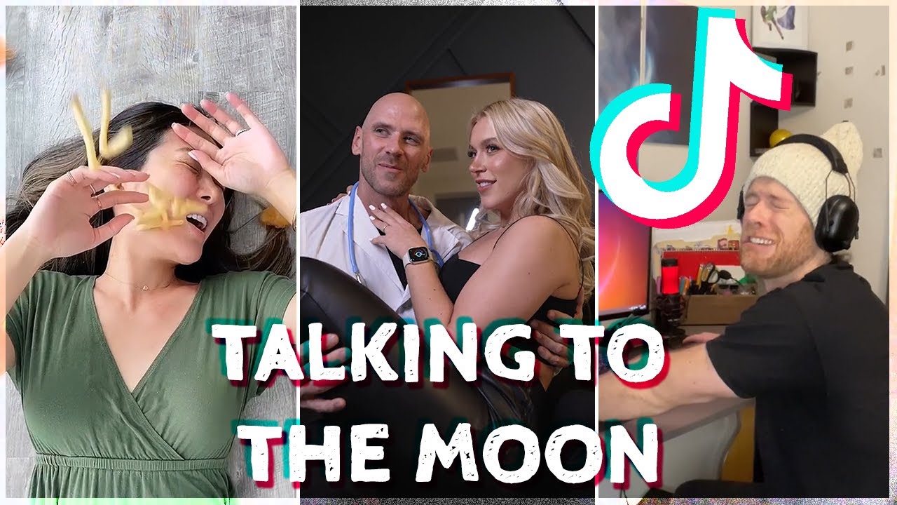 Best of TikTok Talking to the Moon Compilation Trend - YouTube