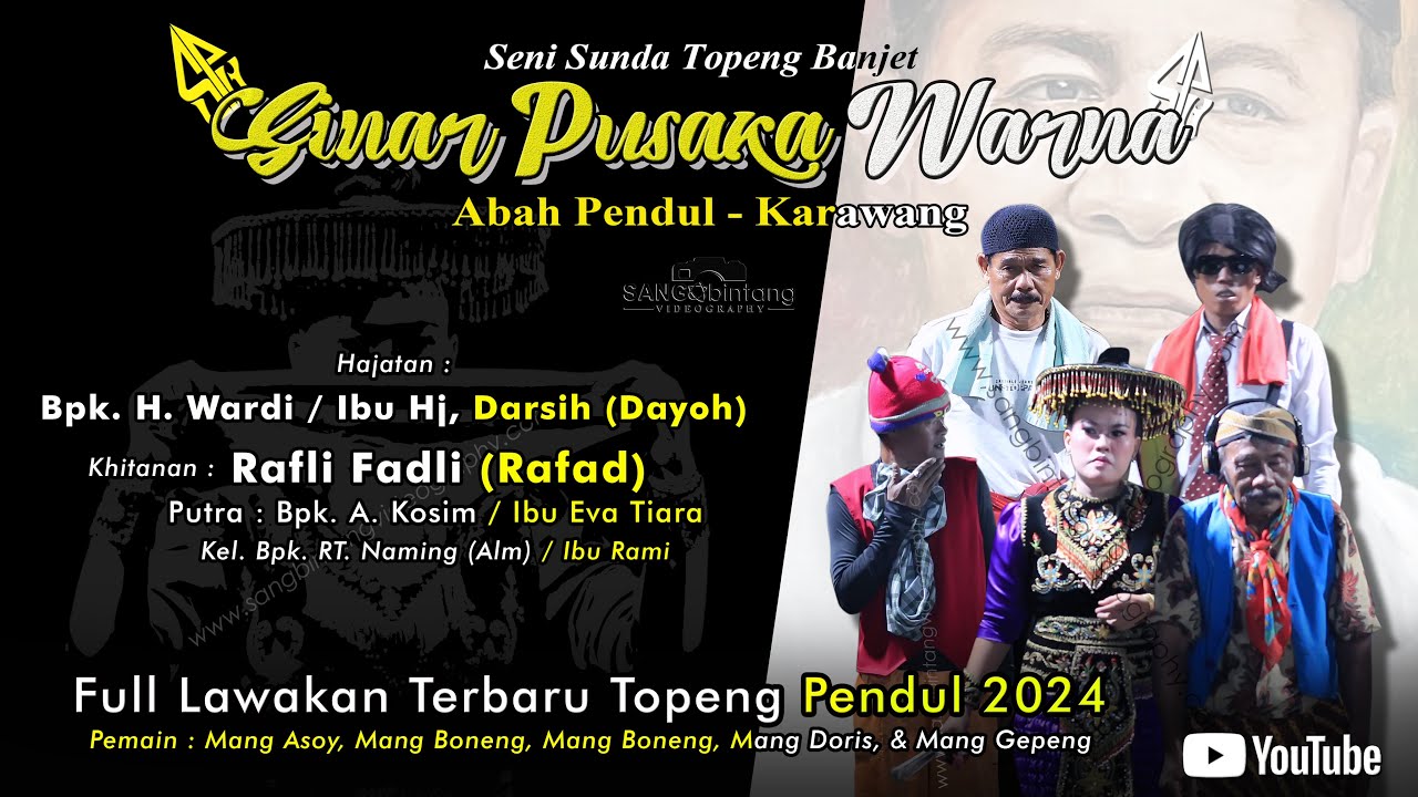 Topeng Pendul Sinar Pusaka Warna (SPW) - Full Lawakan Lucu Terbaru ...