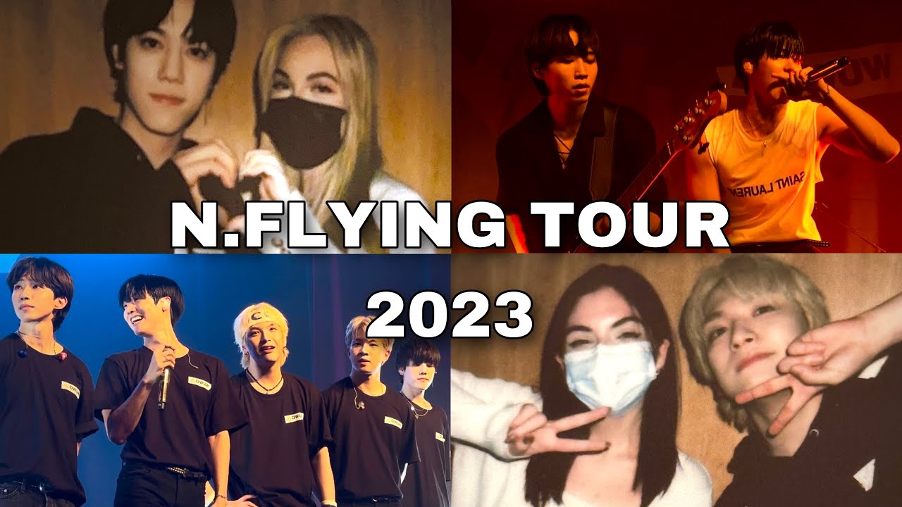 [VLOG] N.FLYING “DWUW” TOUR IN CHICAGO 2023 (FRONT ROW / VIP) | Lex and ...