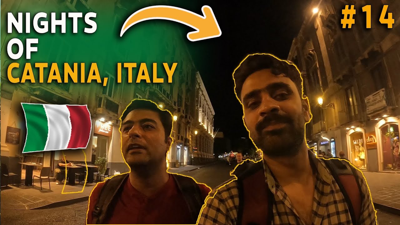 Nights of Italy | Catania Italy | Pakistani In Italy - YouTube