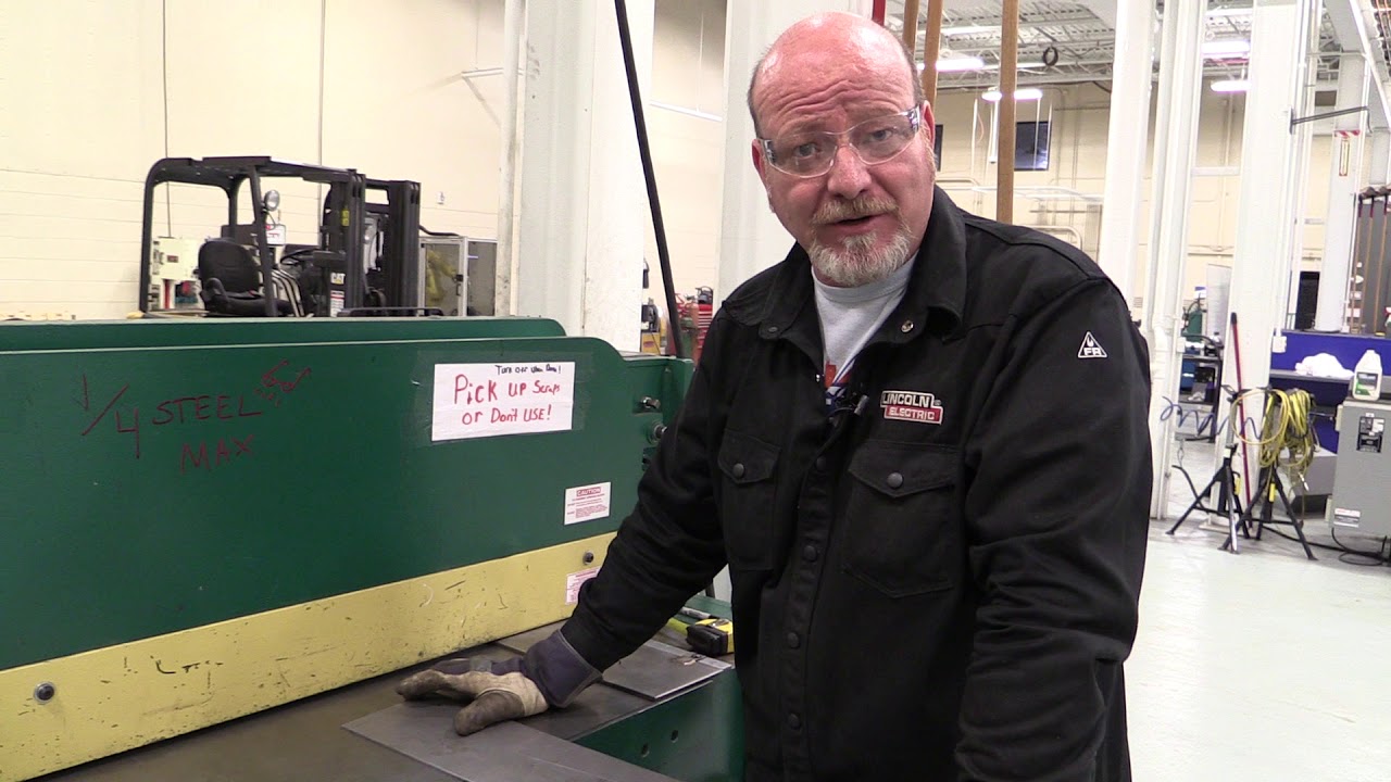 Shear safety set-up and operation for first time users. - YouTube