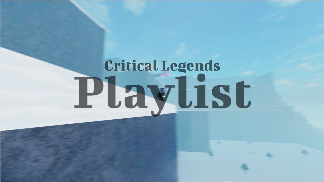 [🎧Playlist🎧] 내가 사랑했던 게임 Critical Legends Playlist🎶 - YouTube