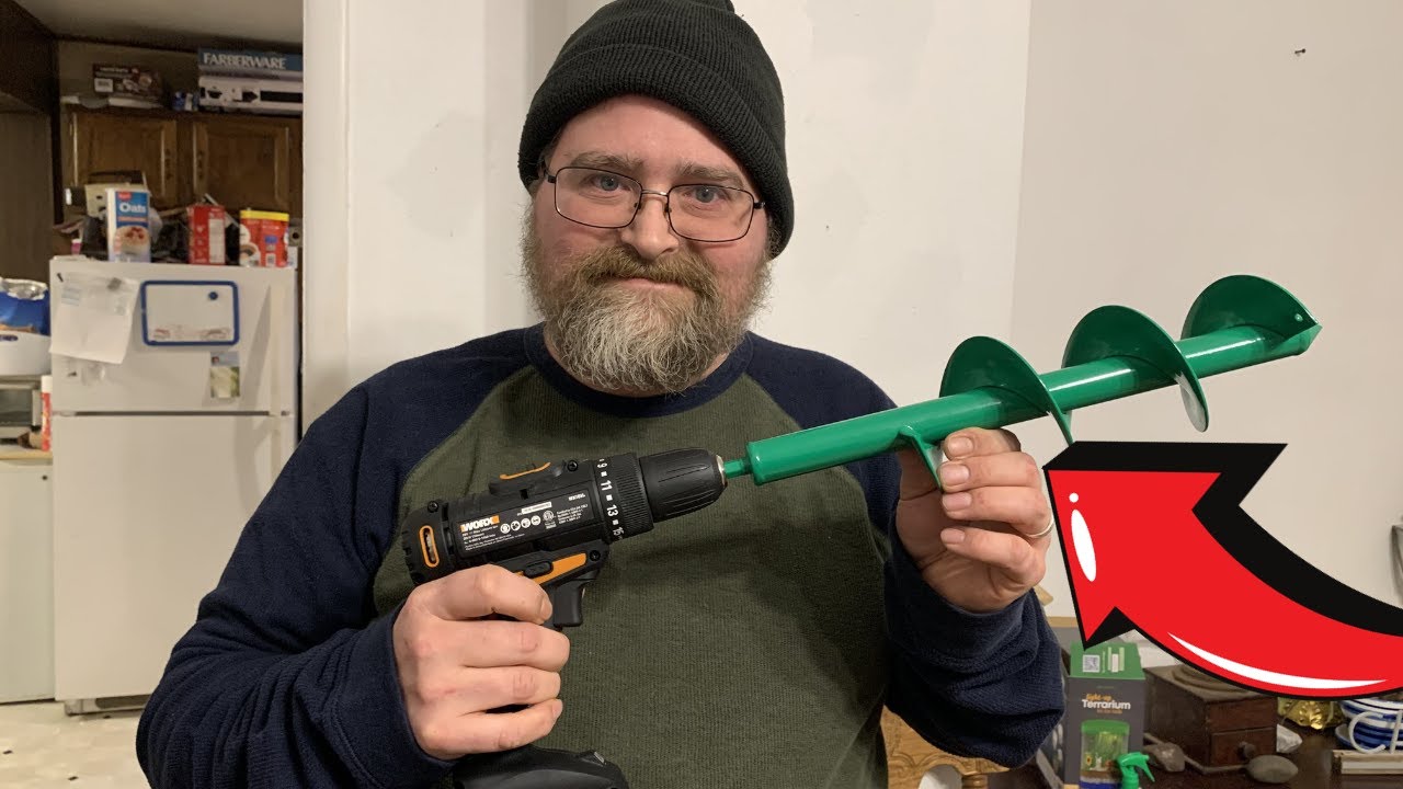 Easy Planting 4 Pack Auger Drill Bits for Garden Perfection - YouTube