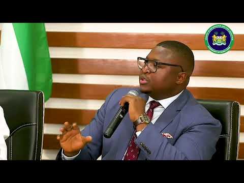 Foreign Affairs Minister, Timothy Kabba, on President Bio’s role in ...