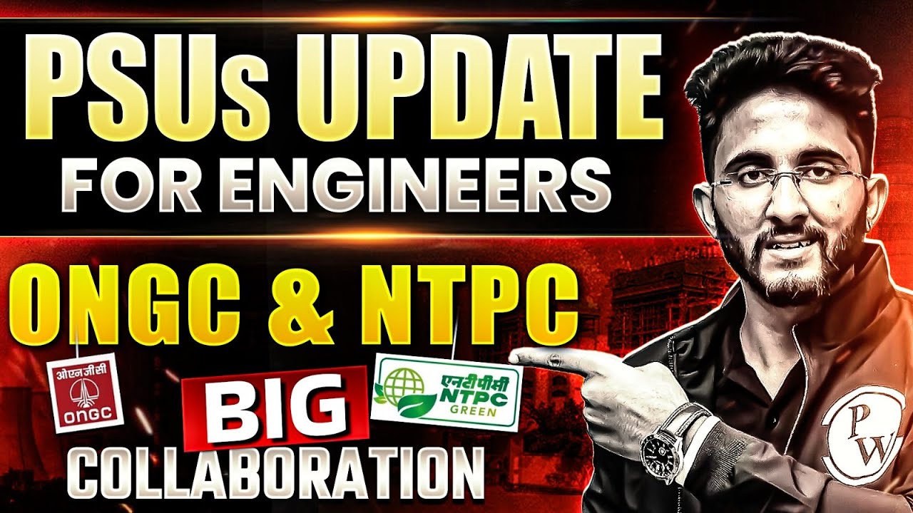 ONGC & NTPC Collaboration: Key PSU Update for GATE Aspirants! - YouTube