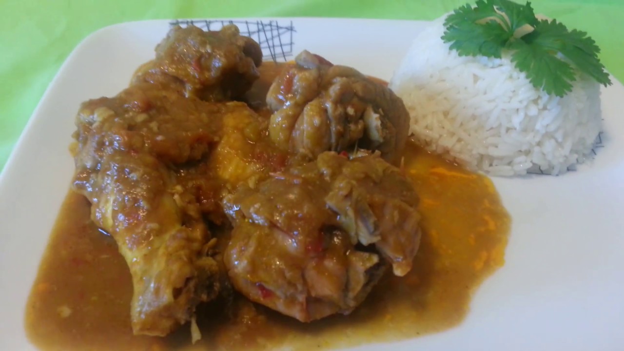 Frango do campo com molho de moamba - YouTube