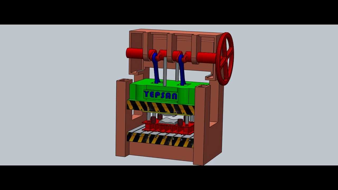 Pres Makinesi Animasyonu - YouTube