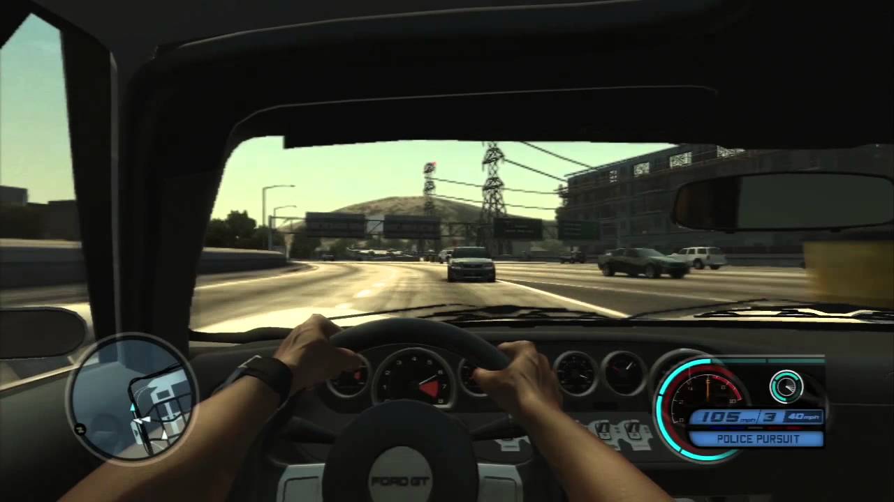Midnight Club LA: Police Chase - YouTube