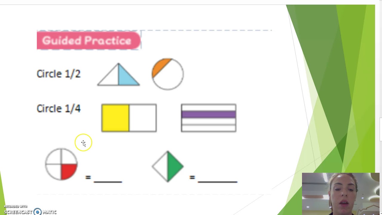 Year 2 Fractions flipped learning - YouTube