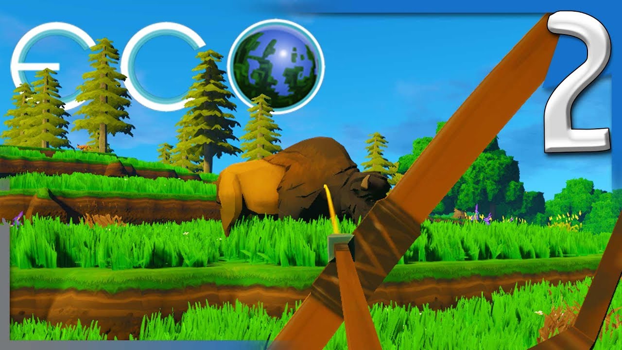 ECO: HUNTING, COOKING, & FINDING PLANT FIBER! | Eco Early Access ...