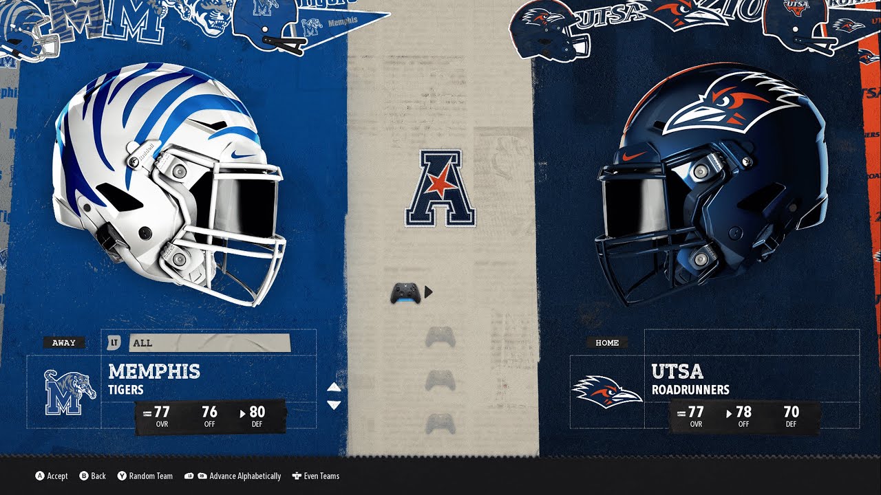 Week 12: Memphis (5-5) vs UTSA (7-3) - YouTube