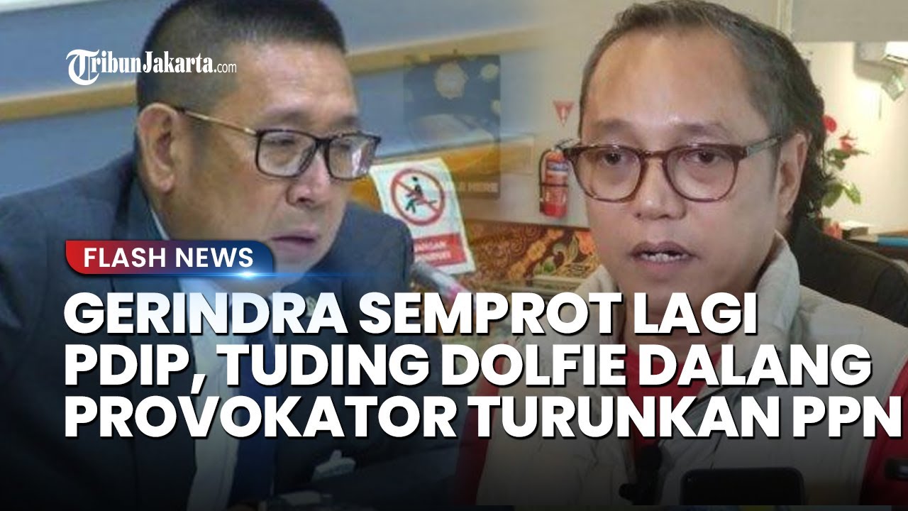 PDIP Kena Semprot Lagi Gerindra, Wihadi Tuding Dolfie Provokator Kisruh ...