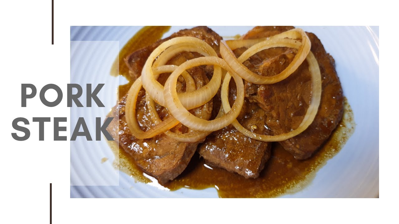 PINOY-STYLE PORK STEAK (Bistek Tagalog) | Pinoy Recipe #5 - YouTube
