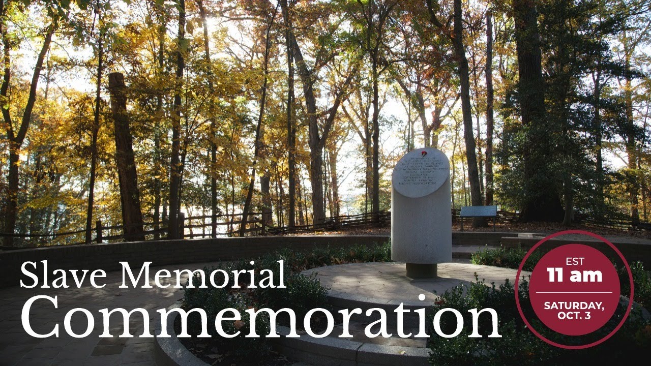 Slave Memorial Commemoration - YouTube