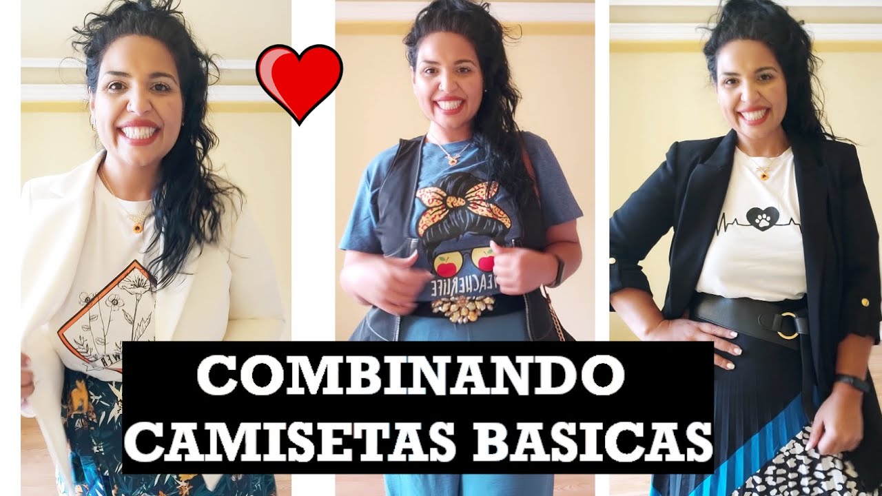 Savaglory CAMISETAS en TALLAS GRANDES | cómo combinarlas | Looks XL con ...
