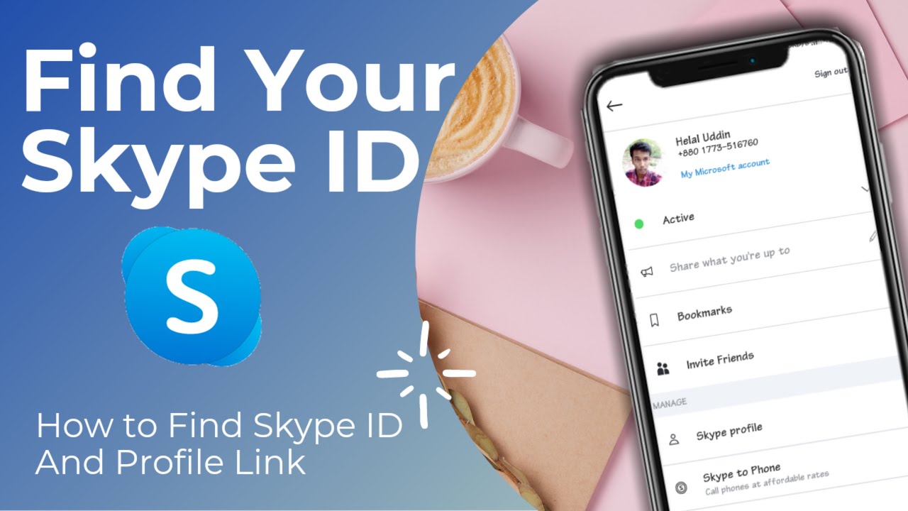Find Your Skype ID and Skype Invite Link Easily - YouTube