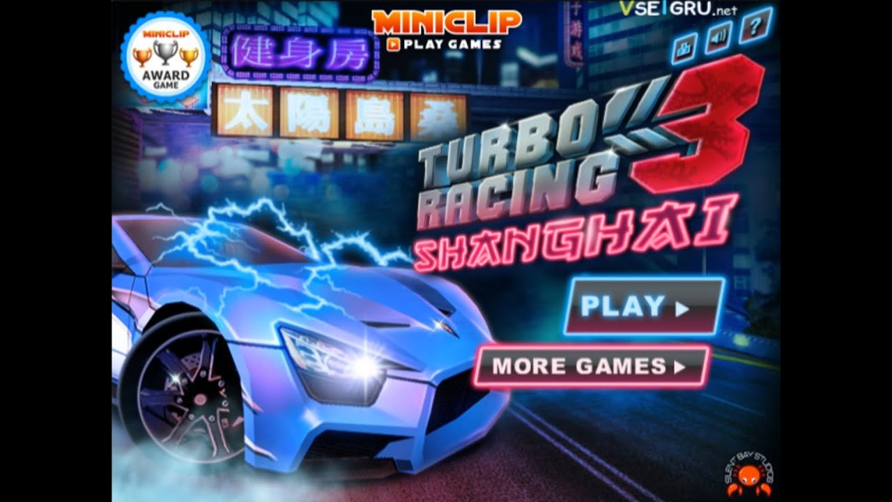 Turbo Racing 3 - Shanghai - All races - YouTube