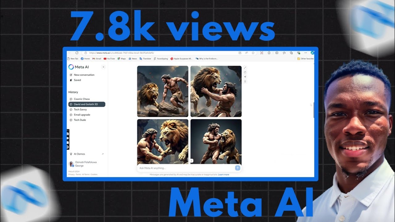 Generate 3D images using Meta AI - YouTube