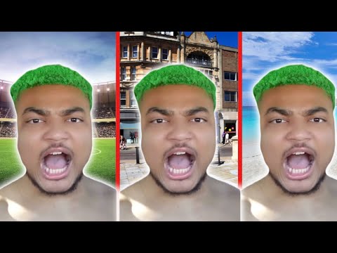 I Edited The Minecraft Dirt Block Guy In Different Places! - YouTube
