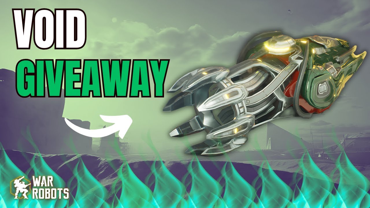 Your Chance To Win VOID War Robots Titan Weapon Giveaway #WRWinVoid ...