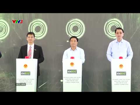 VTV3 LỄ KHỞI CÔNG NM VÁN TRE ÉP OSB STABOO THANH HÓA